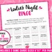 Ladies Night Games All Things Pink Trivia Party Printable Activity ...