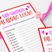 Spanish Valentines Day Word Scramble Games for Kids & Adults Printable ...