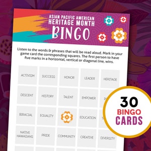 Asian American Pacific Islander Heritage Month Games Bundle | History ...