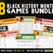 Black History Month Fact or Fiction Trivia Game American History ...