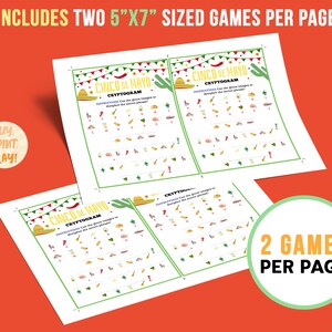 Cinco De Mayo Cryptogram for Kids | Printable Games for School ...
