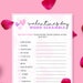 Valentines Printable Games Valentines Day Games Bundle - Etsy