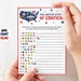 US States Emoji Pictionary Game 4th of July Games USA Patriotic Emoji ...