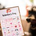 Valentine Bingo Game Printable Party Game Valentine's - Etsy