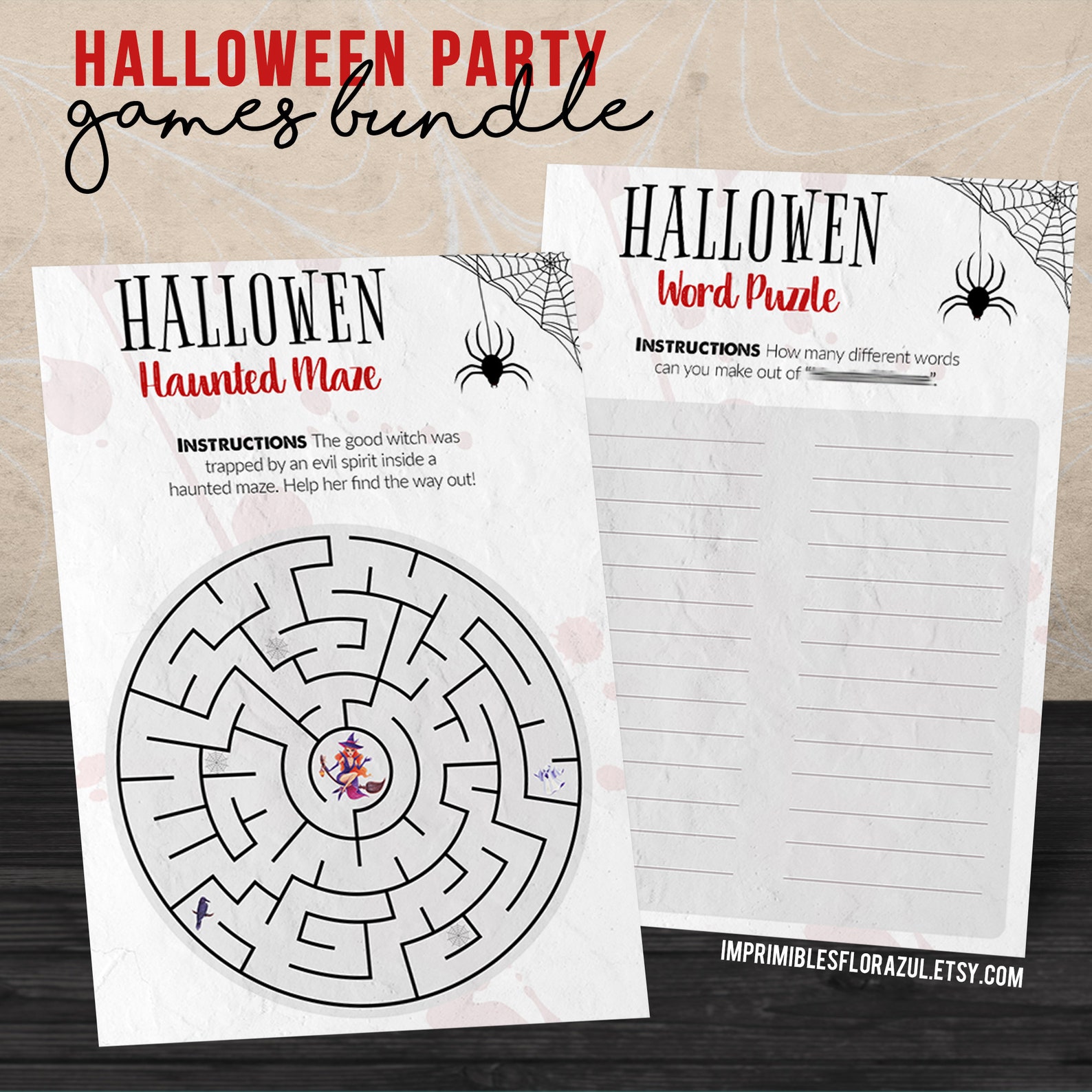 Best Halloween Games for All Ages 11 Halloween Printable | Etsy