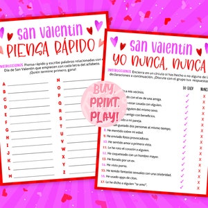 15 Juegos De San Valentin Para Adultos | Spanish Valentines Games ...