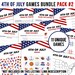 4th of July Games US Independence Day Printable Games - Etsy