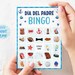 Fathers Day Bingo in Spanish Bingo Del Dia Del Padre En - Etsy
