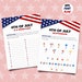4th of July Games US Independence Day Printable Games - Etsy