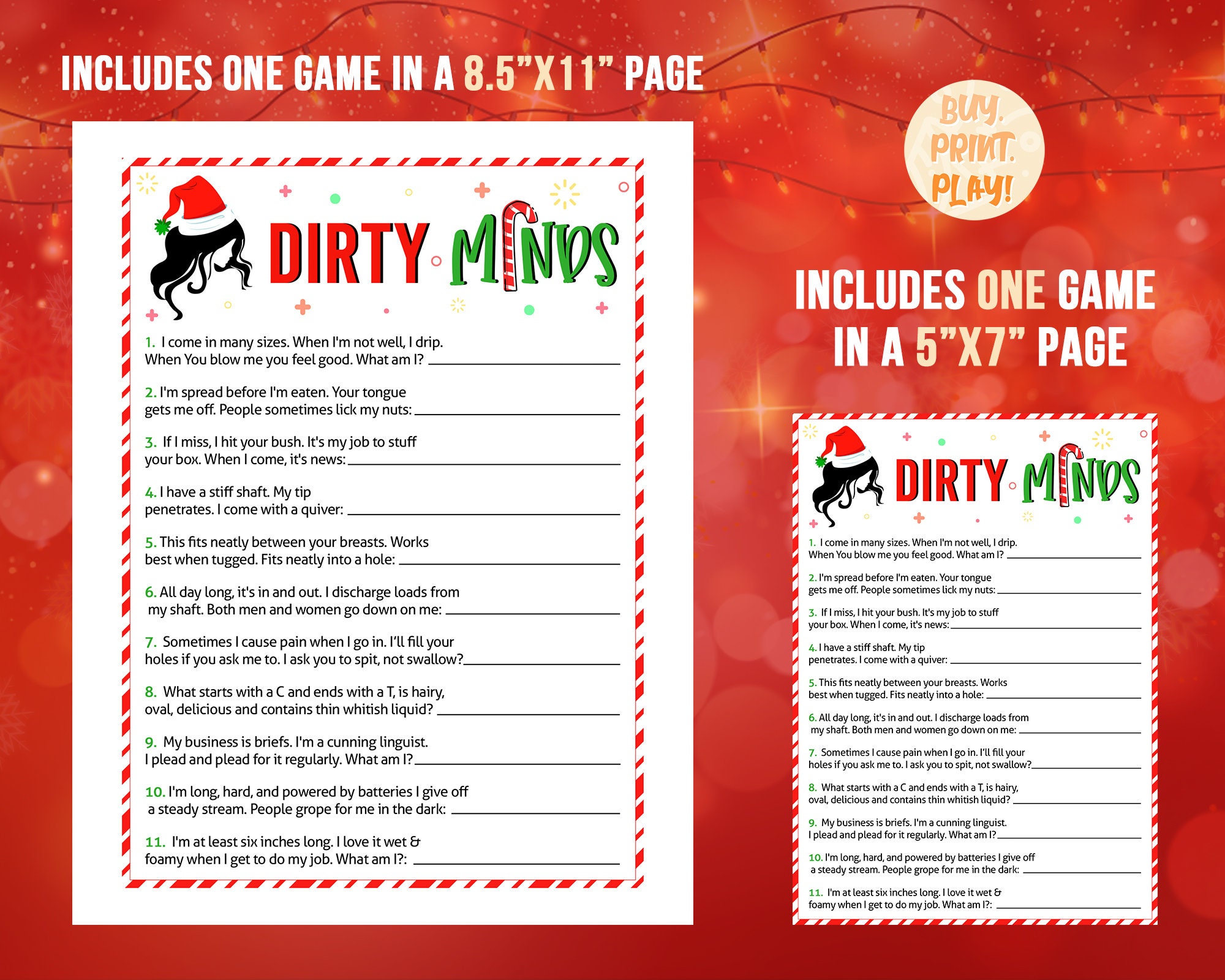 Christmas Ladies Night Dirty Minds Friendsmas Party Xmas - Etsy