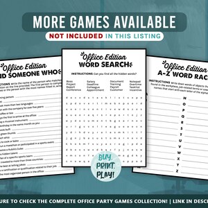 Riddles for Office Party | Printable Games for Workplace | Team ...