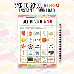 Back to School Printable Games | School Activity Bundle | First Day of ...