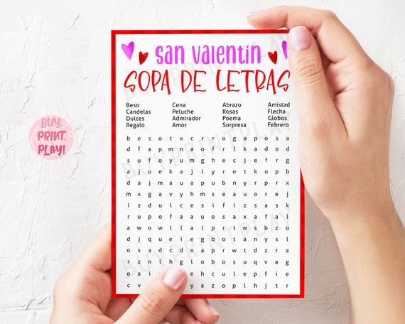 Sopa De Letras Imprimible Para Novias Libro De SOPAS DE LETRAS