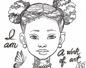 I Am Creative Poster - Etsy