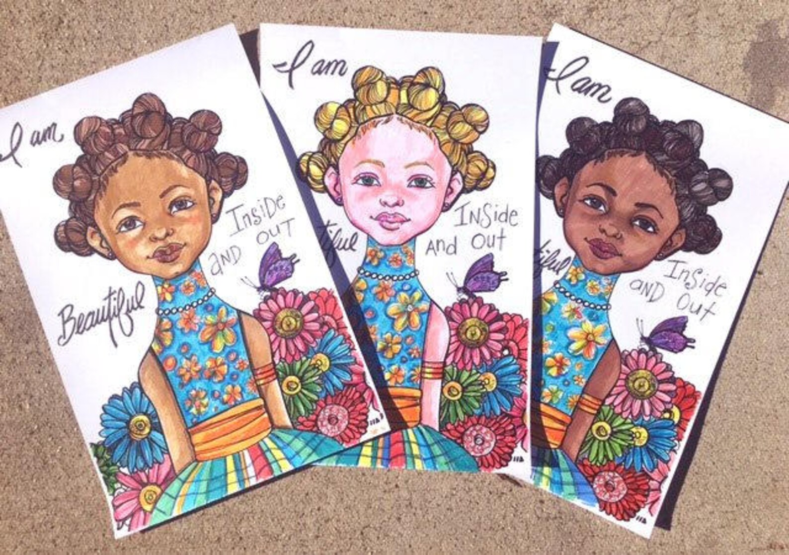 I Am-creative Expression Coloring Sheets Coloring Book - Etsy