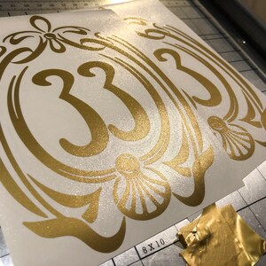 Club 33 Decal NEW Logo Disneyland Inspired Vinyl Sticker Car Window ...