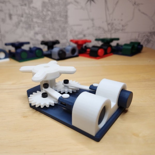 Gear Piston Fidget Toy - Etsy