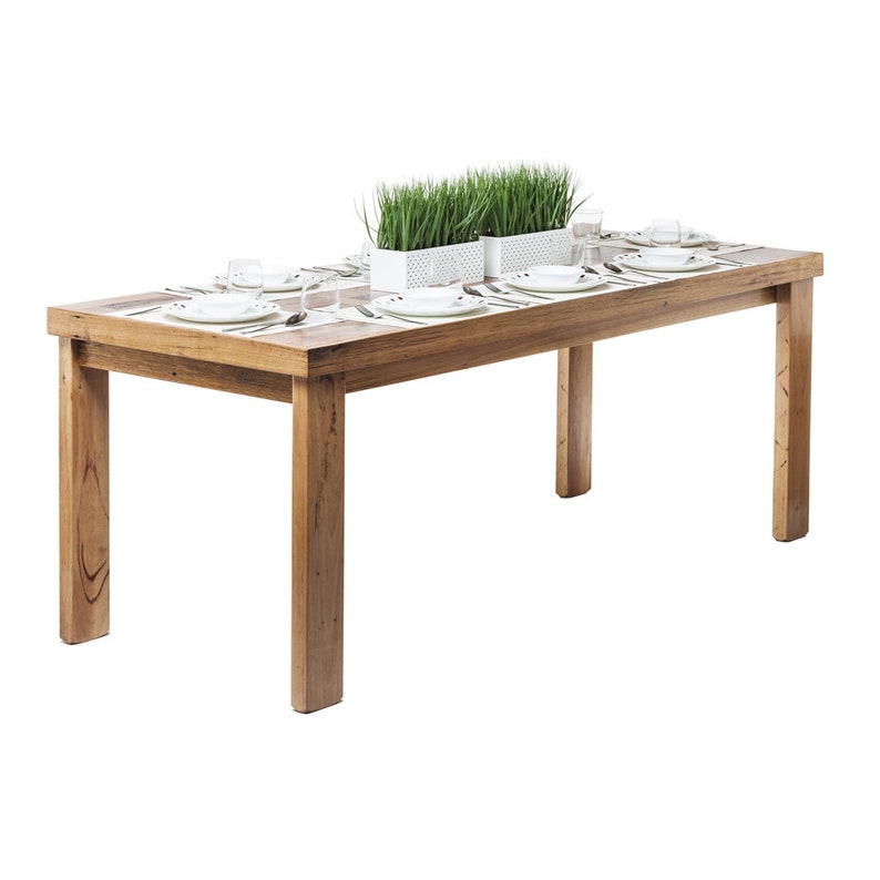 Dining Table 2m Long Reclaimed Australian Hardwood Recycled Strong ...