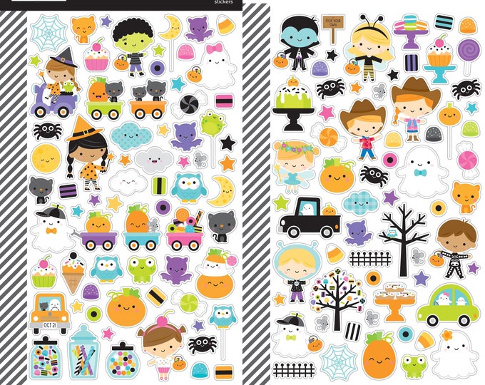 Ghost Town Mini Icons Stickers Doodlebug Design Kawaii - Etsy UK
