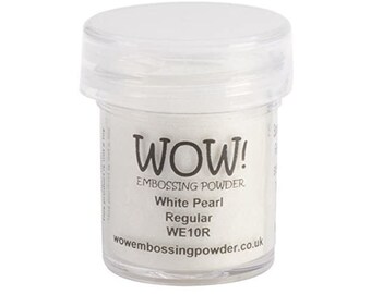 White Embossing Powder - Etsy