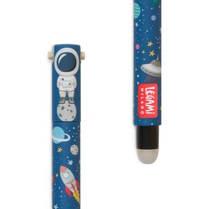 Legami Erasable Gel Pens, Kawaii Dino Pig Llama Astronaut Pen, Study ...