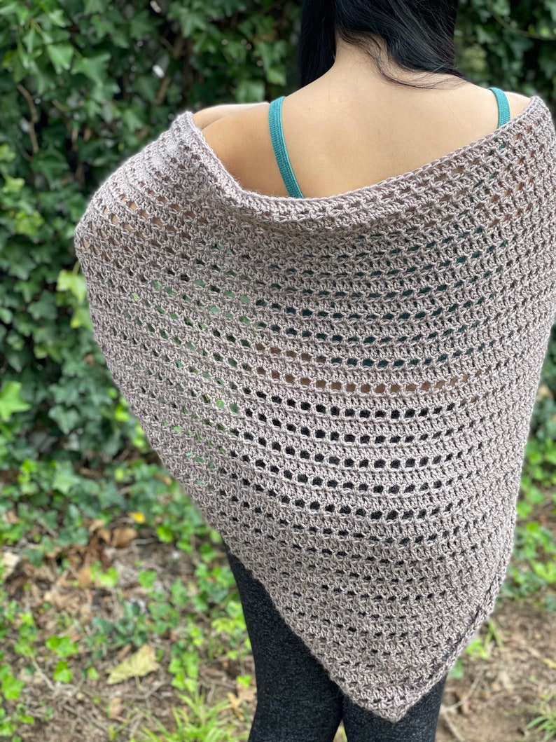 The Basic Shawl | Crochet Pattern - Etsy