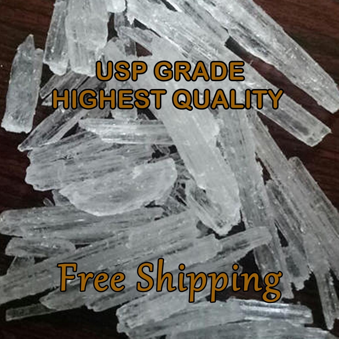 Menthol Crystals USP: Strongest Possible Strength Organic - Etsy