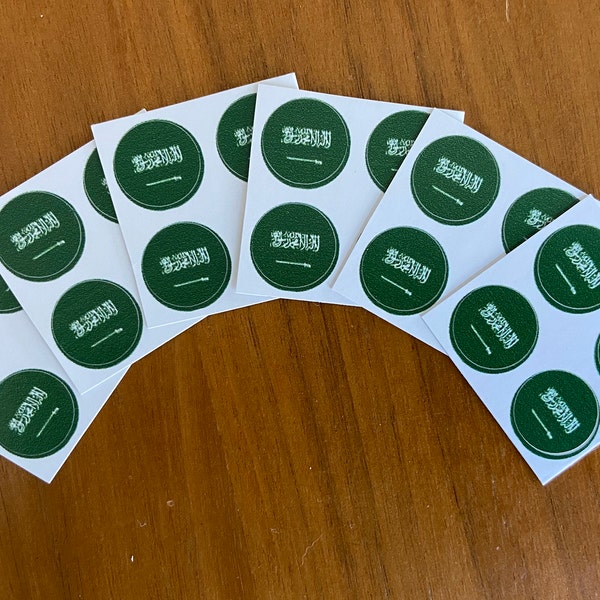 Saudi Flag Stickers - Etsy