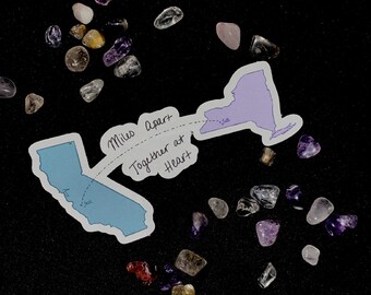 Long Distance Stickers - Etsy