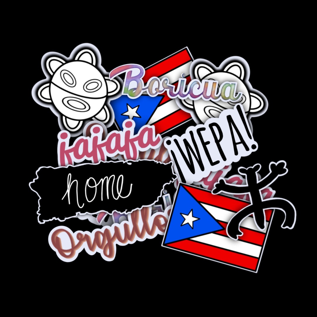 BORICUA 8 PCS Sticker Pack | Gifts for Her | Laptop Stickers | Latinx ...