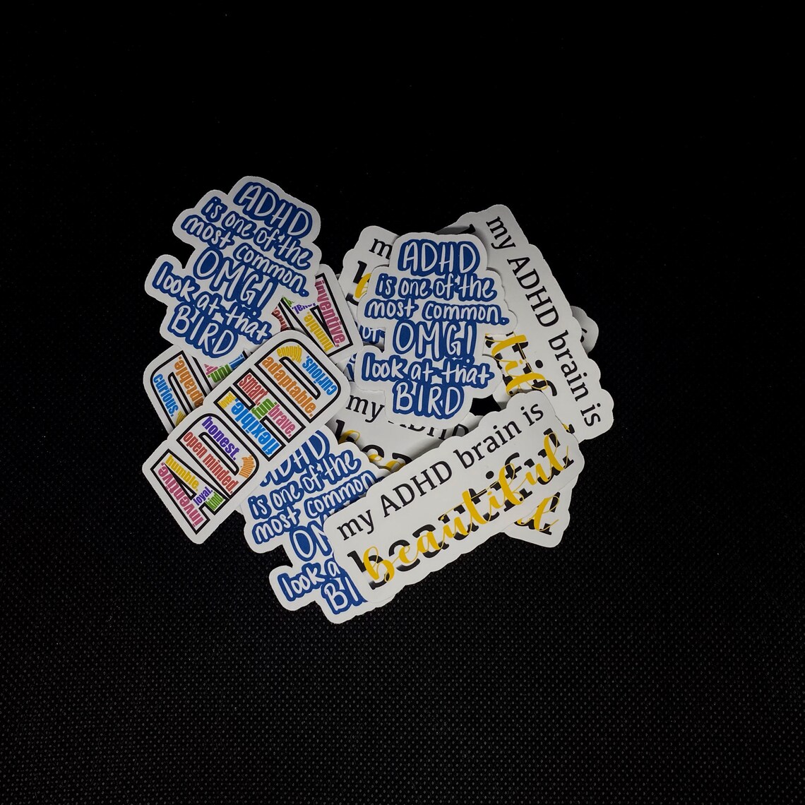 My ADHD is Beautiful ADHD Sticker Pack ADHD Awareness | Etsy