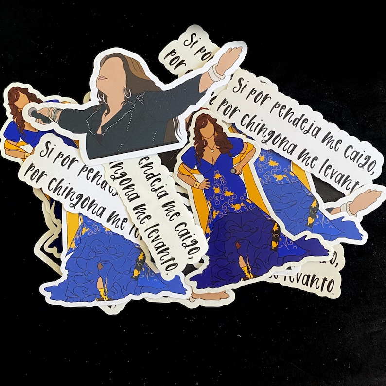 Jenni Rivera 3PCS Sticker Pack / La Gran Senora / Mariposa Del - Etsy ...