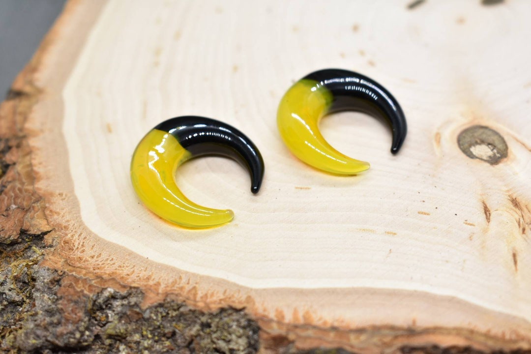 Splice Glass Pincher SINGLE Ear Gauge Plug Septum - Etsy