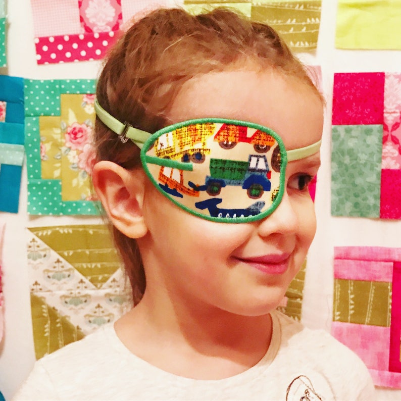 Eye patch for children with transport. Patch for treatment of | Etsy