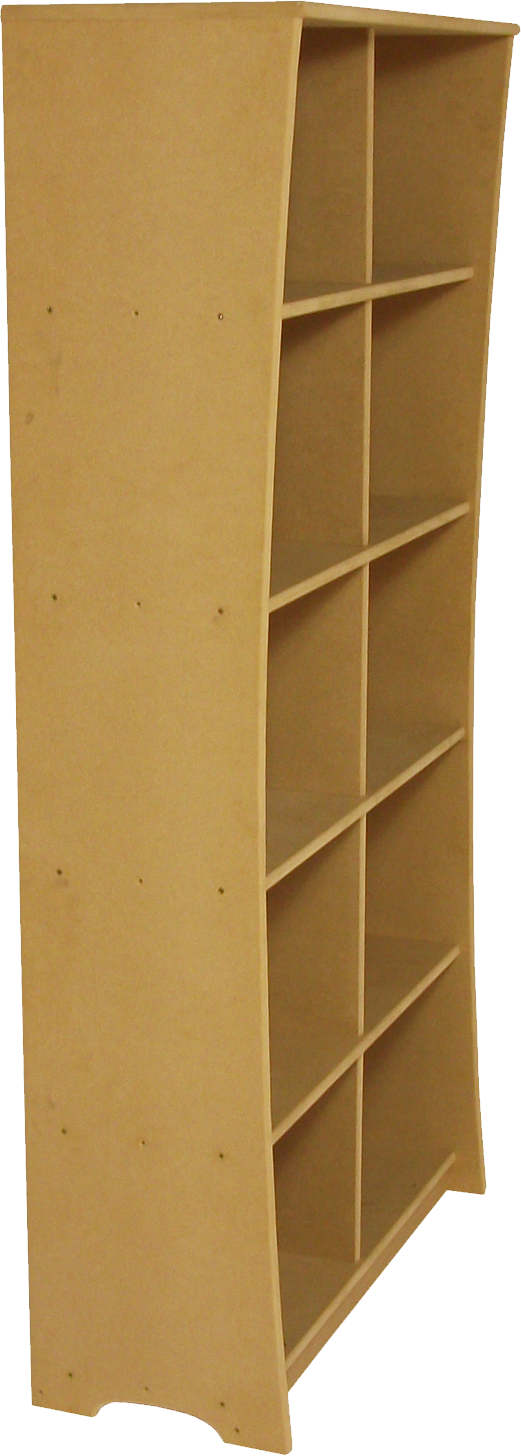 Study MDF Storage Unit, Usage: 12" Records, Books, Files, Shop Displays ...