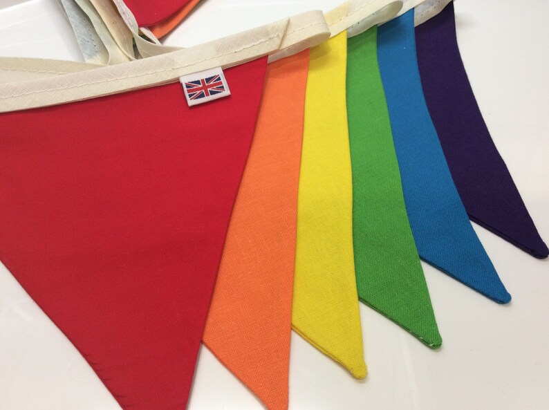 Rainbow Bunting Pride Flag Rainbow Decor LGBT Wedding - Etsy UK
