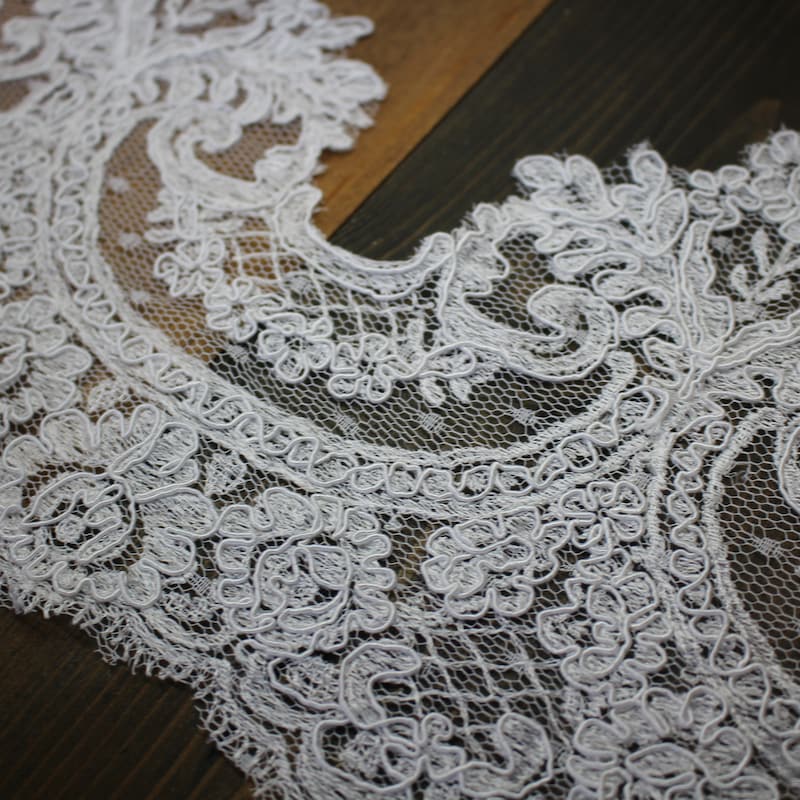 White Lace Fabric - Etsy