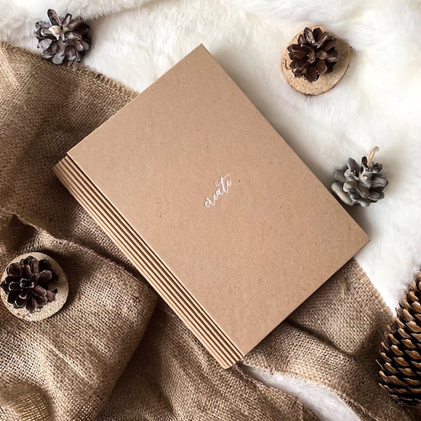 Kraft Paper Journal - Etsy