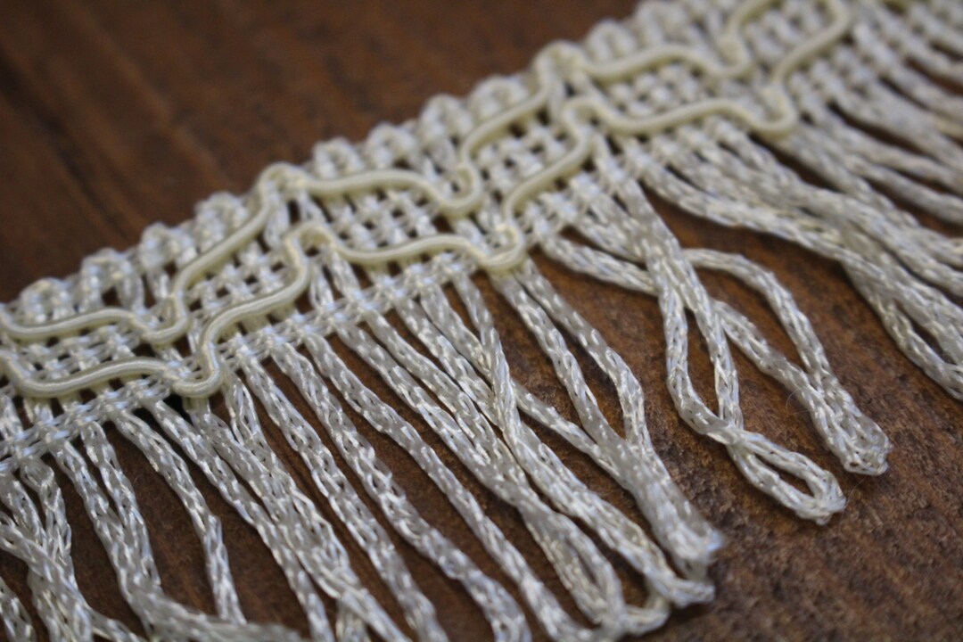 Champagne Color Fringe, Bridal Veil Fringe, Bedding Fringe, Curtain ...