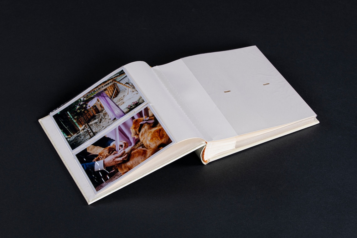 Wedding Photo Album With 200 Plastic Inserts for Photos Sized - Etsy