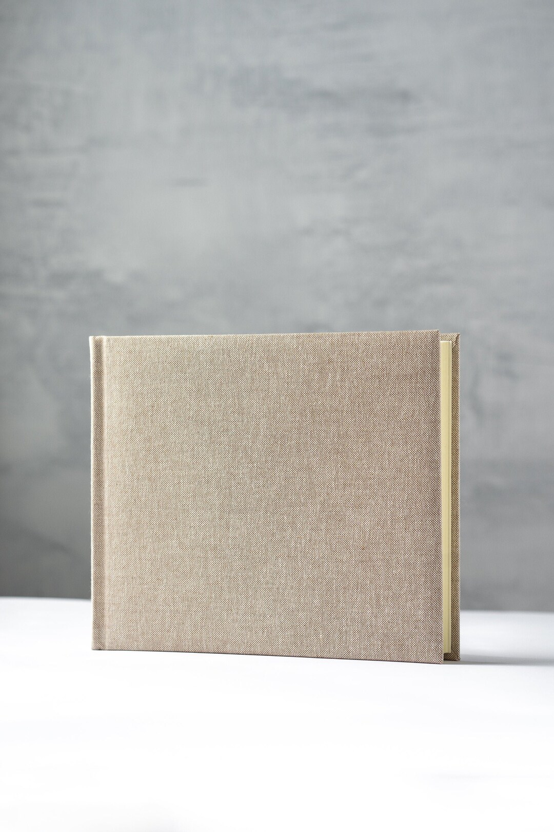 Natural Linen Photo Album, Luxury Wedding Album - Etsy