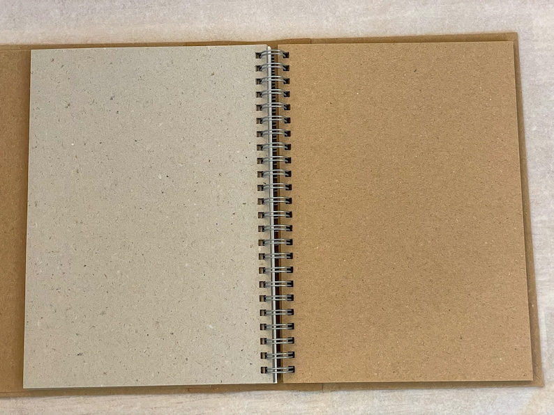 Kraft Notebook Blank Sketchbook Sketch Paper for Drawing - Etsy