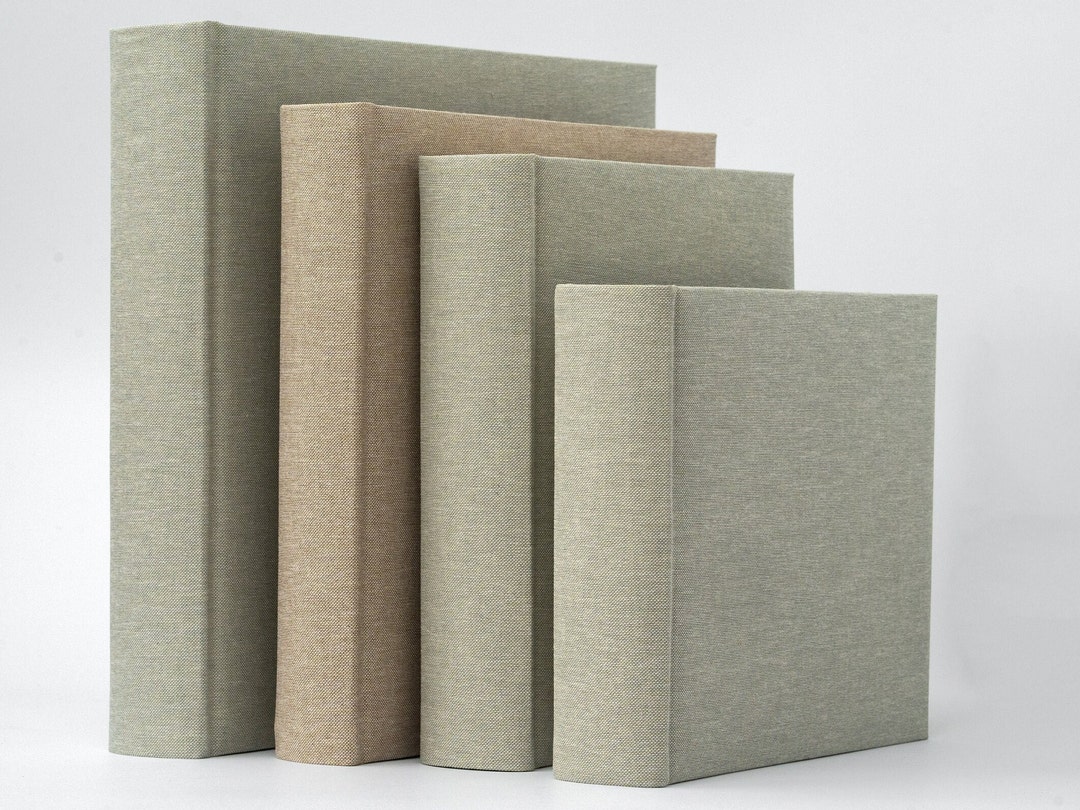 Natural Linen Look Photo Album for Pictures - Different Sizes - Etsy