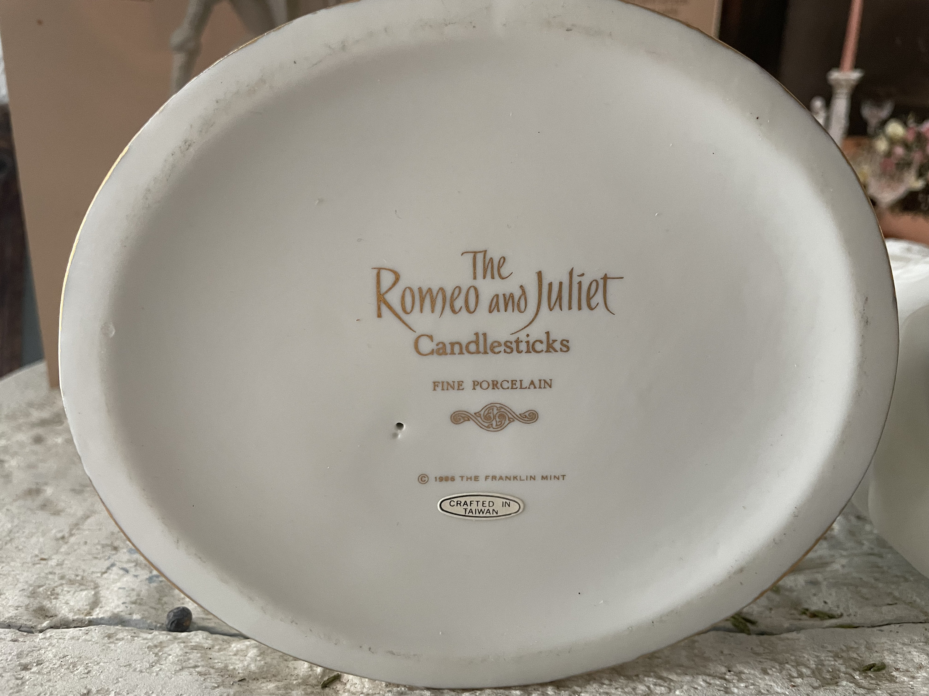 Romeo and Juliet Candlestick Holders - Etsy