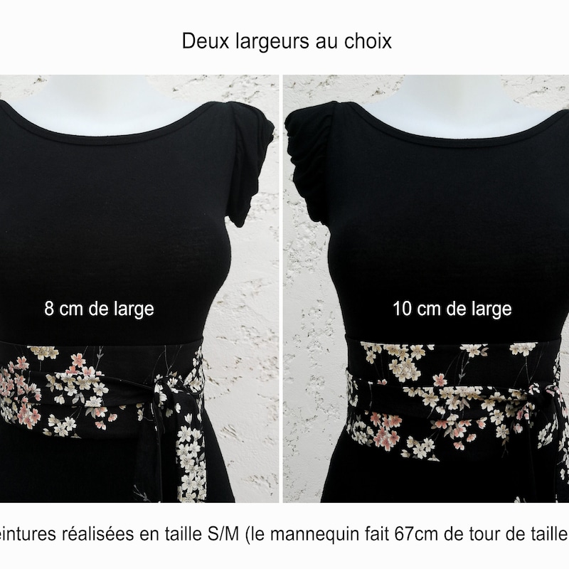 Black Obi Belt - Etsy