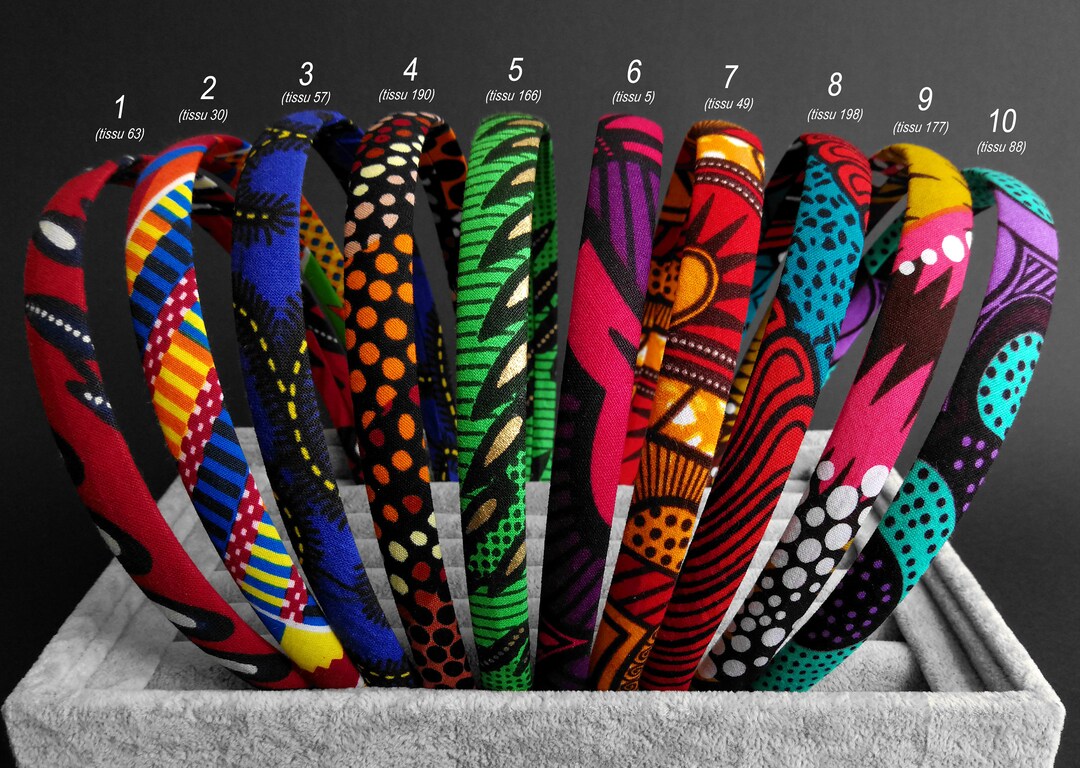 1.5cm Wide Wax Headband - Choice of Model - Soft and Lightweight ...