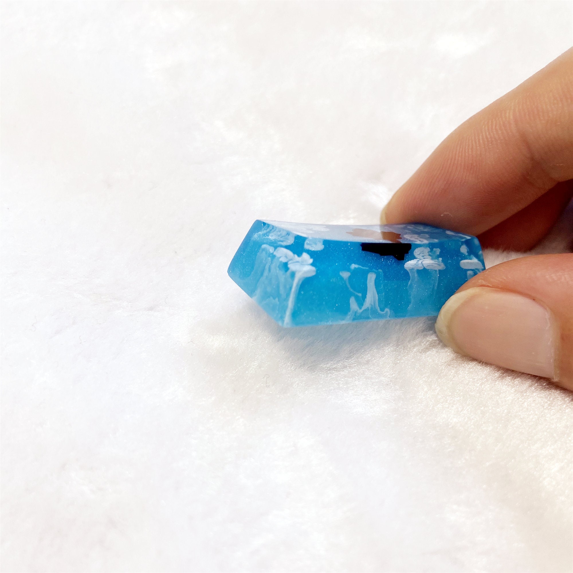 Rainbow Six Keycap Black Ice Leaf Resin Keycap OEM R4 Key | Etsy