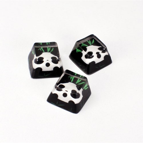 Panda Artisan Keycap - Etsy