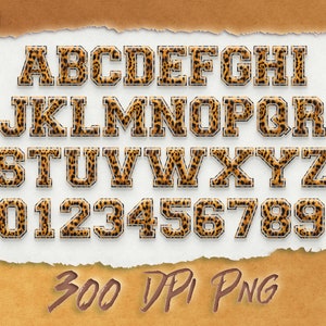 Jaguar Alphabet, Png File, Digital Download, Sublimation Print File ...
