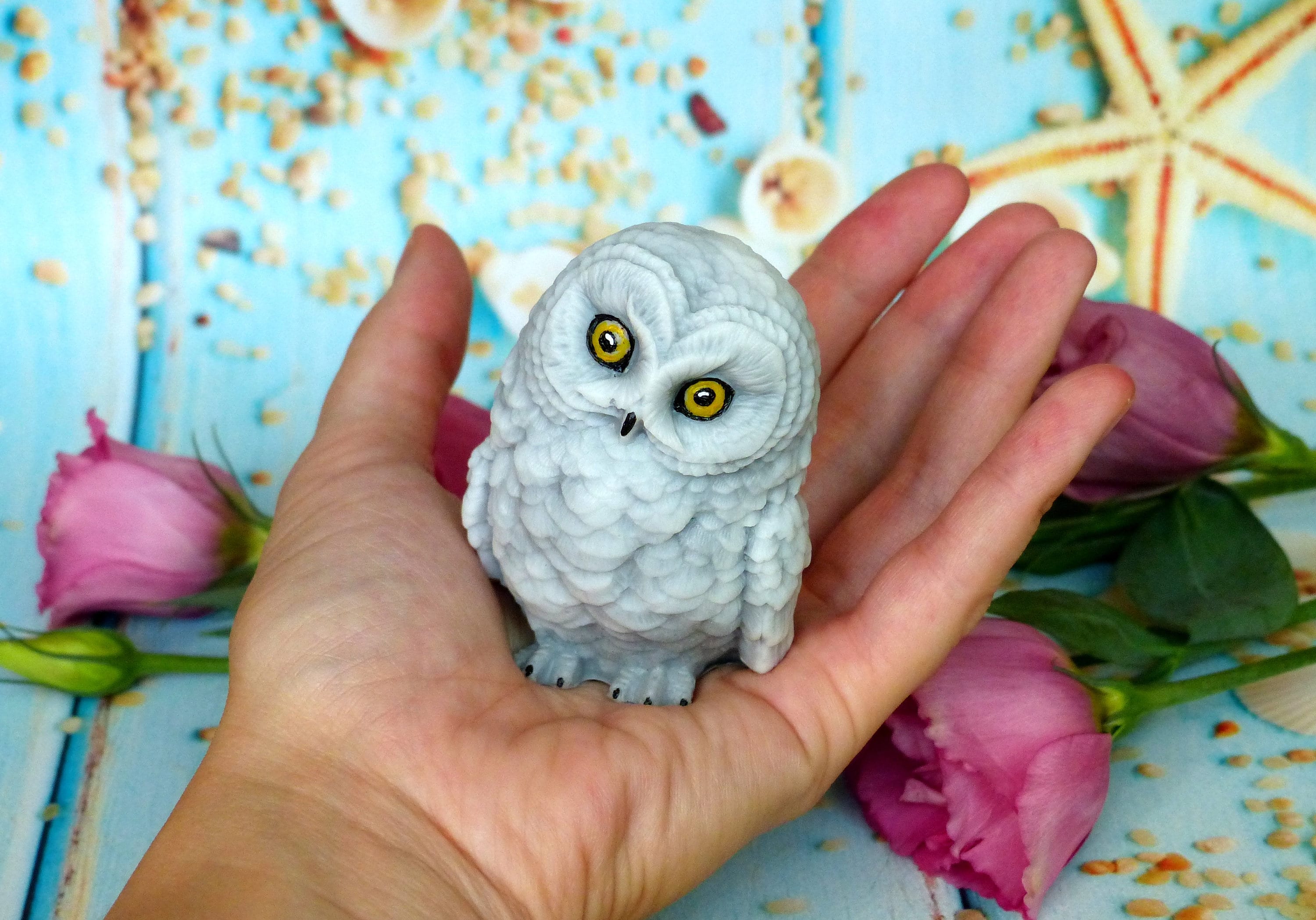 Owl Soap Handmade Souvenir - Etsy